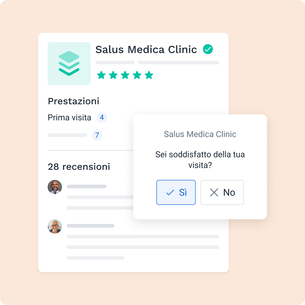 Profilo completo su MioDottore per Centri Medici | MioDottore PRO